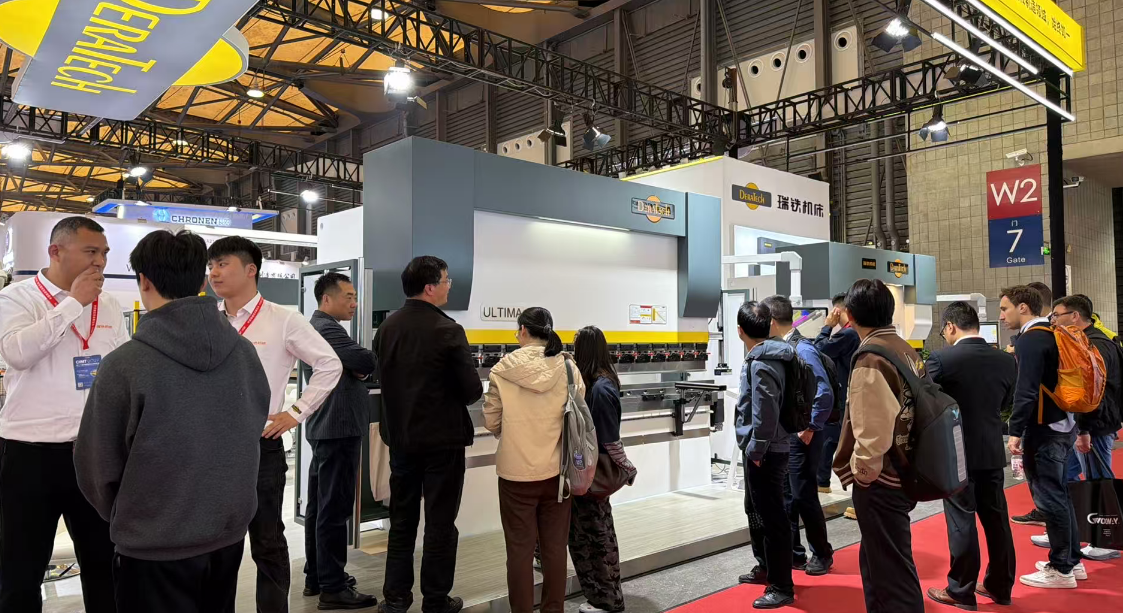 Derateck Draws Attention with Smart Sheet Metal Solutions at CCMT 2026 ...